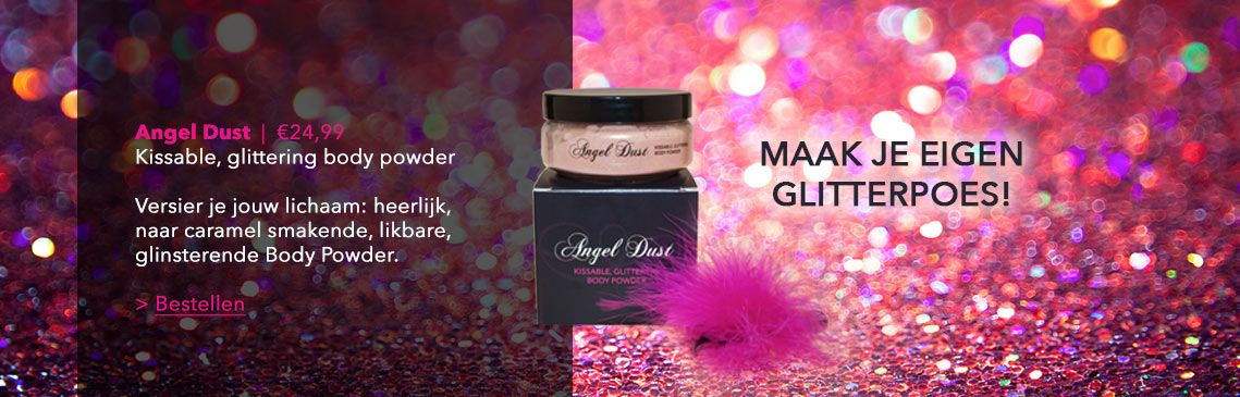De glitterpoes met Angel Dust - Ladies Night Homeparties